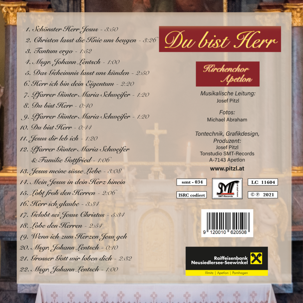 smt-034 Du bist Herr - Sepps Musik Treff